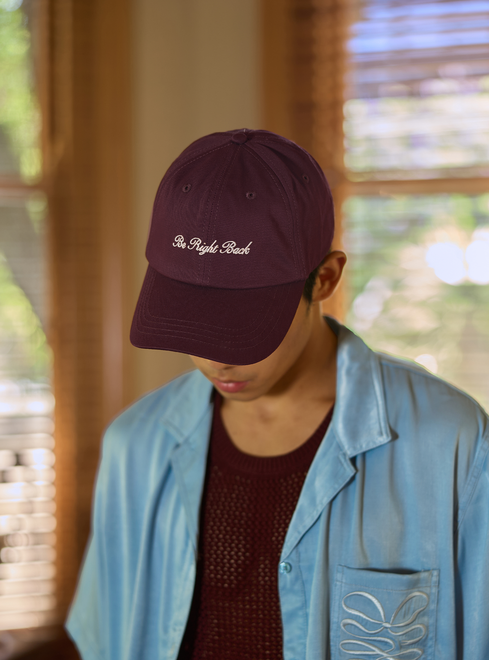Classic Cap (Be Right Back Mahogany) – The Paper Bunny Philippines