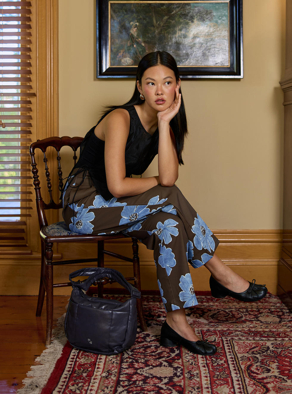 Resort Pants (Poppy Chocolate) – The Paper Bunny Philippines