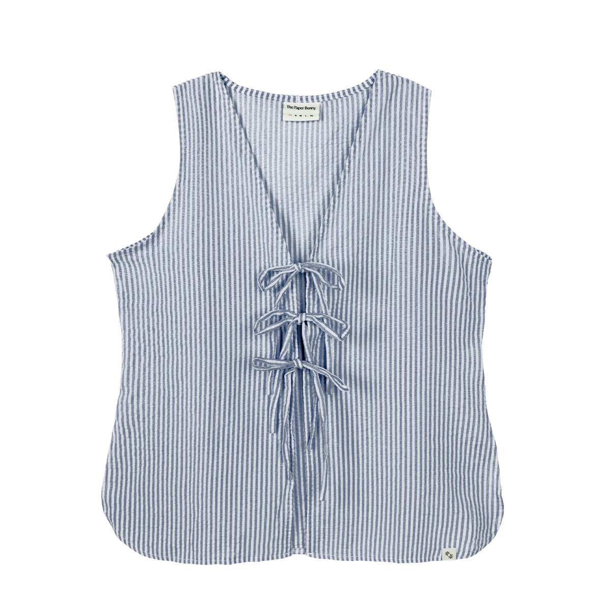 Relaxed Tie Vest (Bay) – The Paper Bunny Philippines